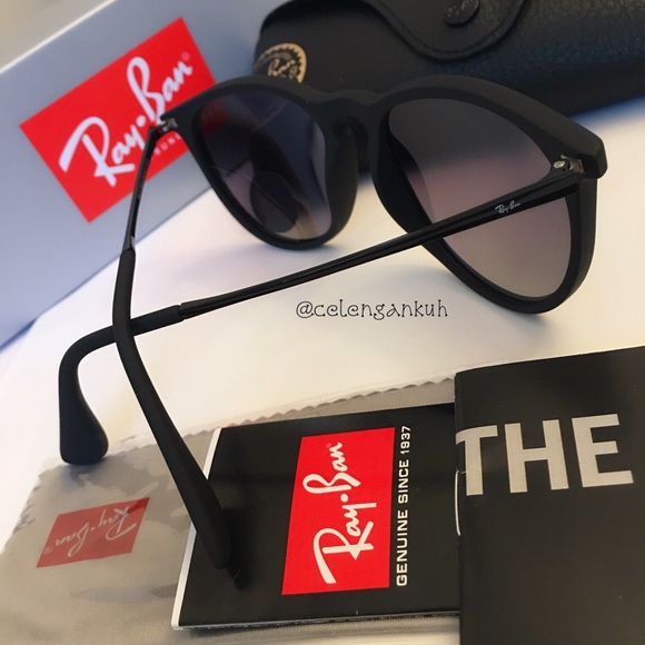 Ray-Ban | Accessories | Rayban Erika Black Polarized Rb471 New | Poshmark